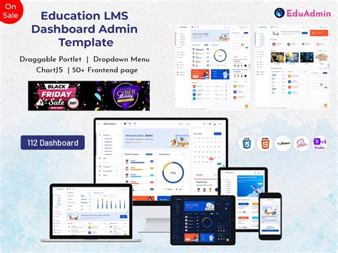 Lms Dashboard Education Learning Management System Bootstrap Ui Kit