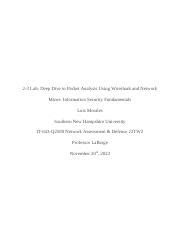 Master Packet Analysis With Wireshark And Network Miner A Course Hero