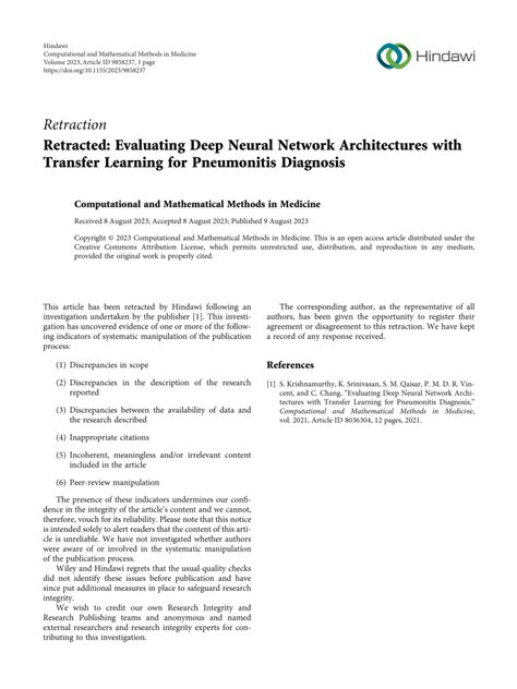 Pdf Retracted Evaluating Deep Neural Network Architectures With