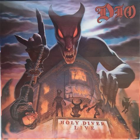 Dio Holy Diver Live 3 X Vinyl Lenticular 3d 180g Lp Limited