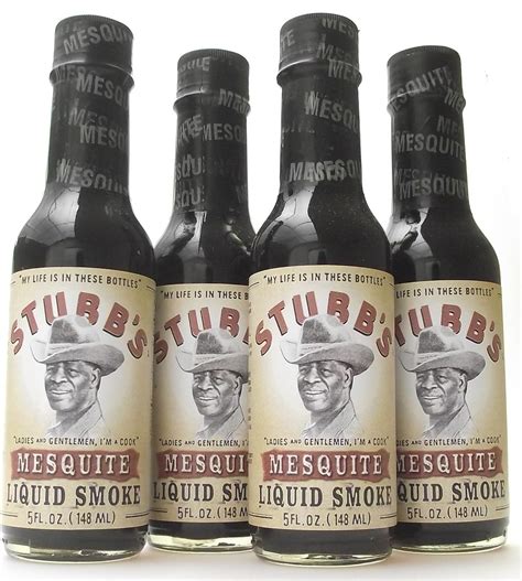 Stubbs Mesquite Liquid Smoke 148ml 4 Pack Uk Grocery