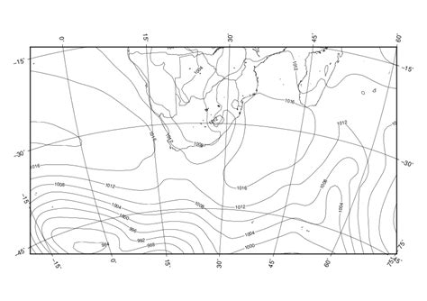 Gmt Part Working With Netcdf Data By Creating A Synoptic Weather Map