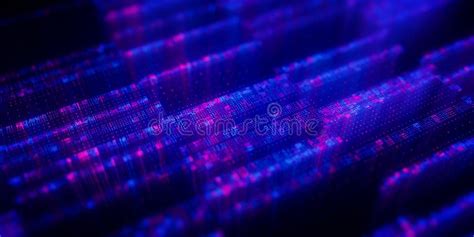 Big Data Clusters Complex Graph Quantum Computing Patterns Cyber Space Of Ai Technology Neural