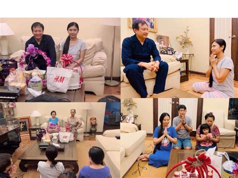 သီတင်းကျွတ်အခါသမယမှာ မိသားစုဝင်အချင်းချင်း တစ်လှည့်စီပြန်ကန်တော့ခဲ့ကြတဲ့ မခိုင်လေးတို့မိသားစုလေး