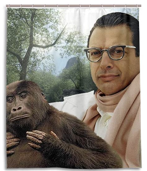 Jeff Goldblum Shower Curtain Useless Things To Buy