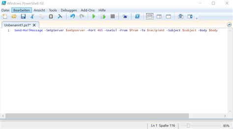 E Mail Versenden Mit PowerShell Daniel Gutermuth