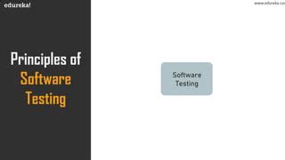 What Is Software Testing Edureka PDF