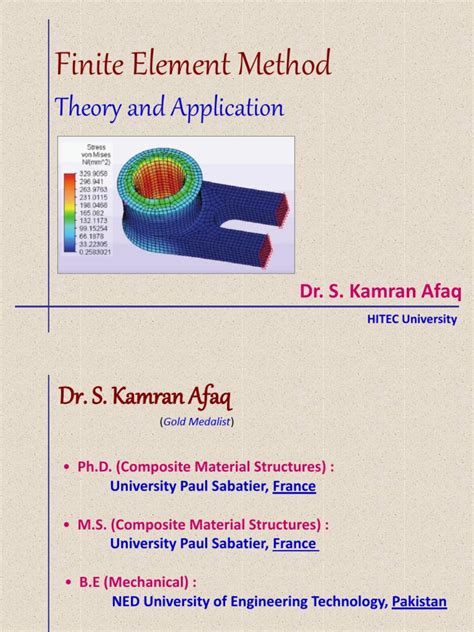 Fem 1 Finite Element Method Matrix Mathematics