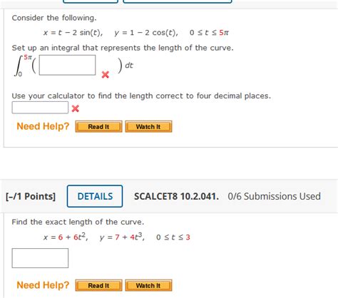 solved consider the following x t − 2 sin t y 1 − 2