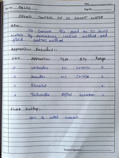 Speed Control Of Dc Shunt Motor Pdf