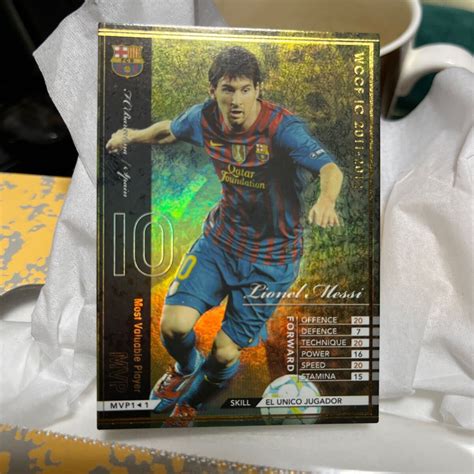 Yahooオークション Wccf 11 12 Mvp1 リオネル・メッシ Footista Pan