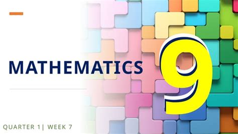 Sketching The Graph Of The Given Quadratic Equation Mathematics 9 Pptx