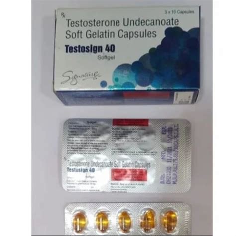 Grade Medicine Testosterone Tablets And Capsules At ₹ 354box In Nagpur
