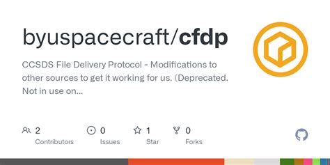 Github Byuspacecraft Cfdp Ccsds File Delivery Protocol