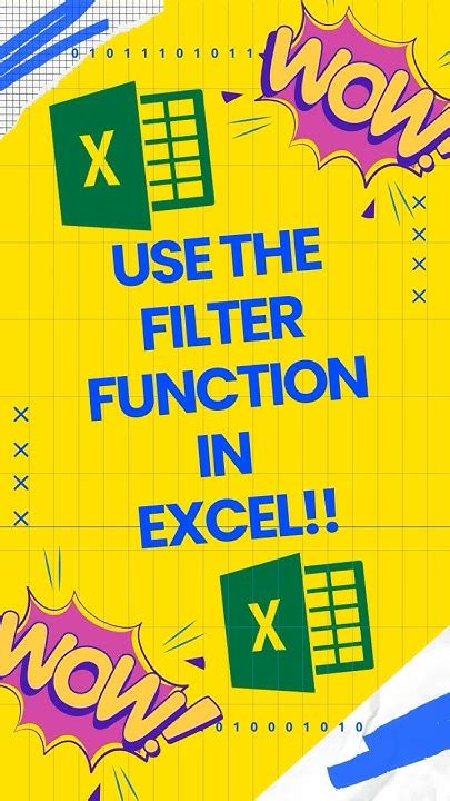 Use The Filter Function Instead Of The Filter Tool Excel Exceltips Exceltricks Filterdata