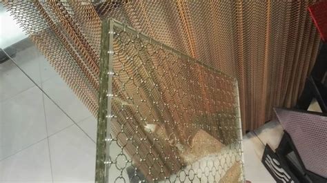 Laminated Glass Wire Mesh Interiorexterior Decoration
