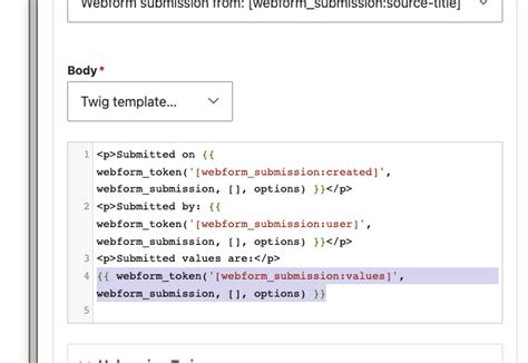 Webformsubmissionvalues Includes All Elements Of The Webform