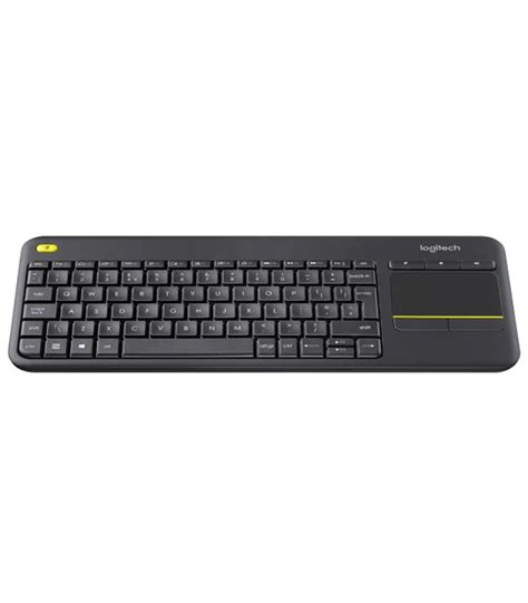 Logitech K400 Plus Wireless Touch Keyboard Built In Touchpad 10m W Mustafa Computers