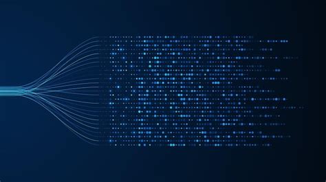 Premium Vector Big Data Visualization Social Network Financial