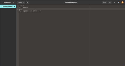 How To Display Control Characters In Gedit Baeldung On Linux