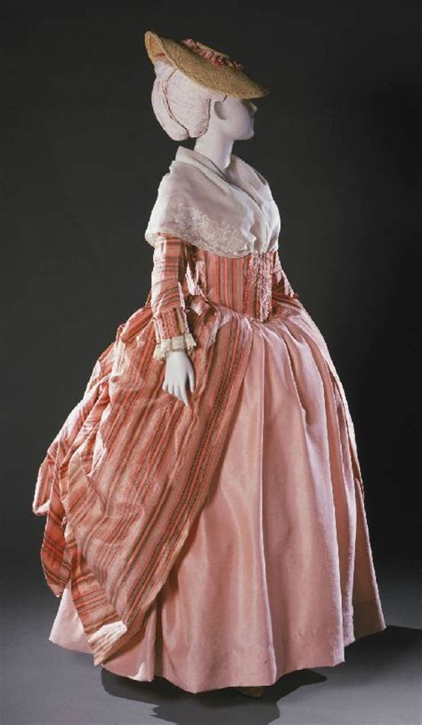Robe A La Francaise Circa 1765 1780 18th Century Dress 18th Century Costume 18th Century