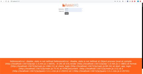referenceerror disable stats is not defined after upgrading to 3 8 · issue 743 · rabbitmq