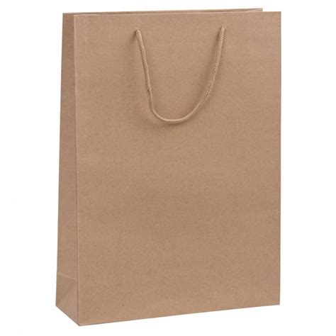 Пакет Крафт подарочный вертикальный 24*33*8 см. 5 штук - купить по ...