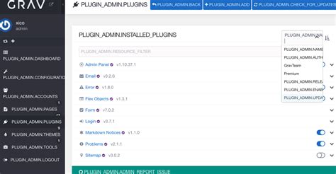 Error Displaying Plugin In All Txt In Admin Panel Installation And Hosting Grav Community Forum