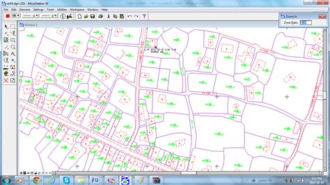 Editting Cadastral Map By Microstation Software Download Scientific Diagram