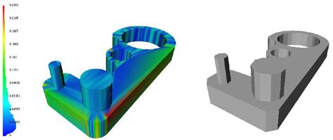 Test Polyhedron And Output Of A Typical Mesh Decimation 217 Tri