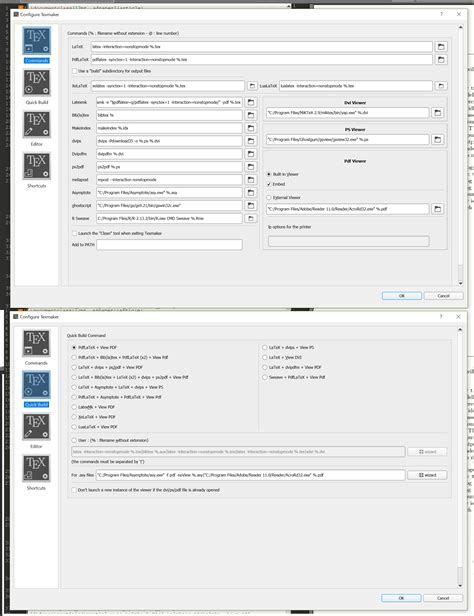 pdftex texmaker not compiling a new pdf pdflatex view pdf tex