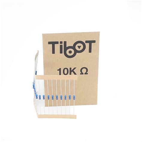 20 Resistencias De 10k Ohmios Arduino