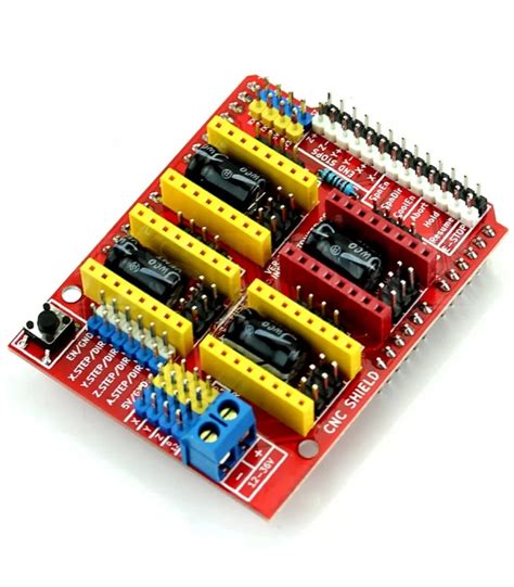 Yüksek Performanslı Arduino Uno Cnc Shield A4988 Uyumlu Arduino