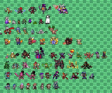 sprites made in 2022 by nitro striker on deviantart