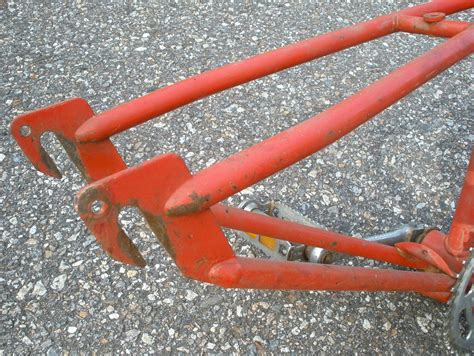 1980 Orange Raleigh Grifter Bmx Frame And Wheels Sell Trade