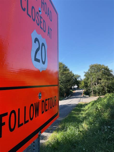 Detour Signs Near Collapsed Bridge Being Ignored Why Its An Issue