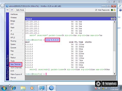 Lab B Membuat Router Gateway Dengan Mikrotik Coretan Bocah IT
