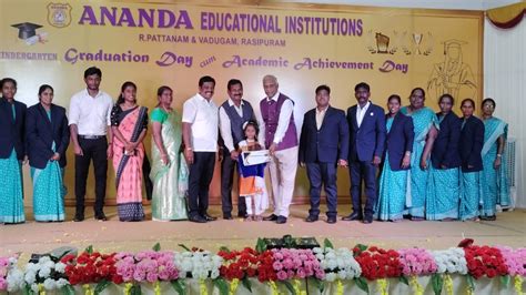 பட்டணம் ஆனந்தா கல்வி நிறுவனத்தின் சார்பில் 24 வது மழலையர் பட்டமளிப்பு விழா Tamilnewsbeat