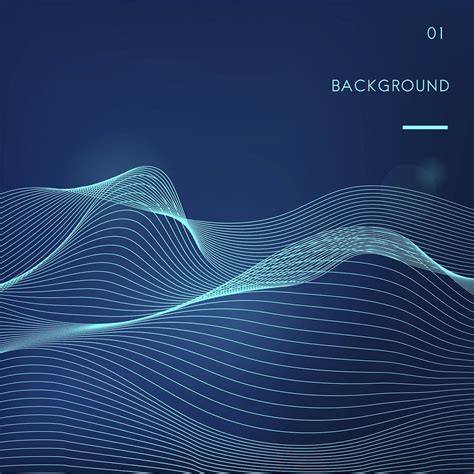 Data Visualization Dynamic Wave Pattern Free Vector Rawpixel
