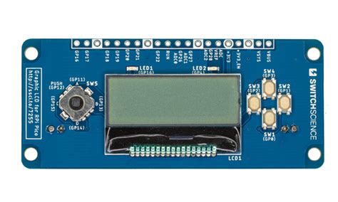 raspberry pi pico用小型グラフィック液晶ボード — スイッチサイエンス