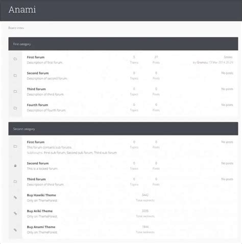 Bootstrap Forum Template 346 Templates Front