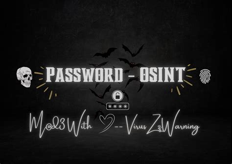 Password Osint Hey Hi Everyone Im Back With Another By