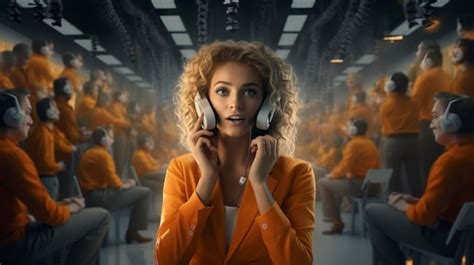 Premium Photo A Photo Of A Beautiful Girl Managing Multiple Call