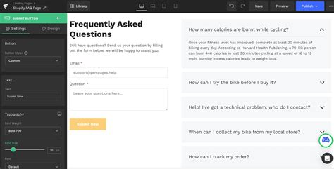 How To Create An Shopify Faq Page In 2023 Templates Gempages
