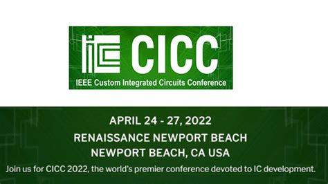 2022 Ieee Custom Integrated Circuits Conference Cicc Marketing Eda