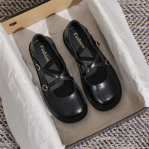 Купить 2025 Весна Лето Обувь Женская Плоская Мода Женские Туфли Мэри ...