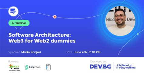 Software Architecture Web3 For Web2 Dummies Devbg