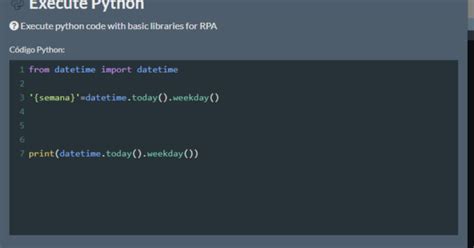 Execute Python Rocketbot Forum
