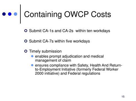 Ppt Office Of Workers Compensation Programs Owcp Powerpoint Presentation Id 4555615