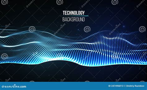 Abstract Technology Background Background D Grid Stock Vector Illustration Of Polygon